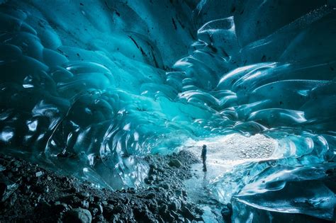 Skaftafell Blue Ice Cave Adventure Glacier Hike Small Groups