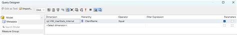 reporting services multiple value parameter returns one value power