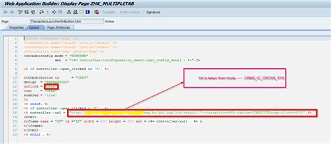 Calling Transaction Launcher On A Custom Button Sap Community