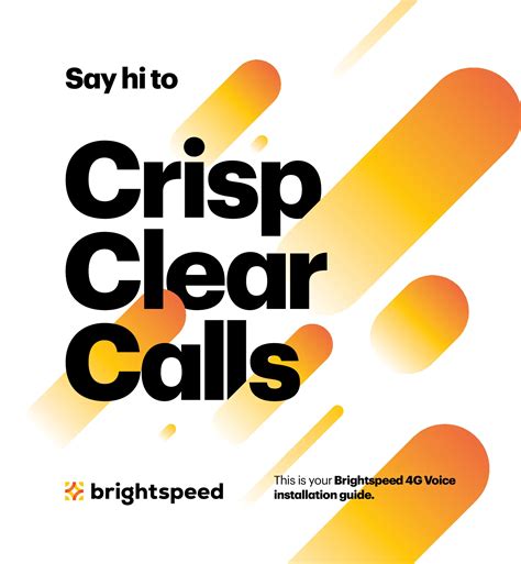 Setting Up Your 4G Voice Brightspeed