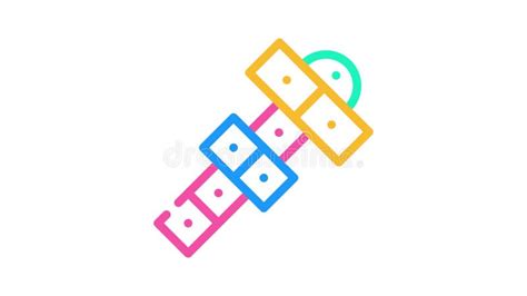 Assembly Of Military Models Color Icon Animation Stock Video Video Of