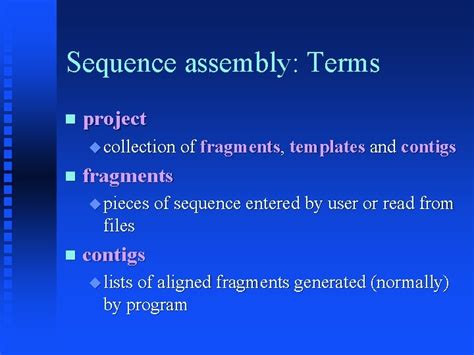 computational biology part 6 sequence file formats and