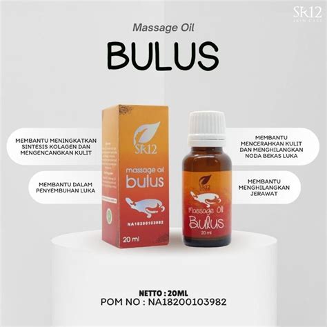Jual MINYAK BULUS SR WANGI MELATI BPOM ML ATASI MASALAH KULIT PERAWATAN WAJAH PEMBESAR