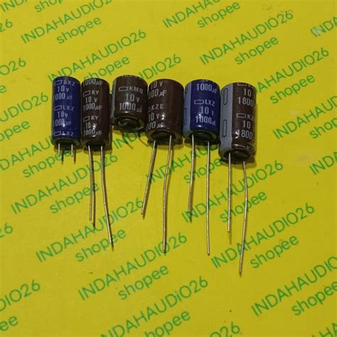 1000uf 10v Nippon Chemicon Elco Capacitor Capacitor Capacitor Shopee