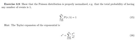 solved show that the poisson distribution is properly
