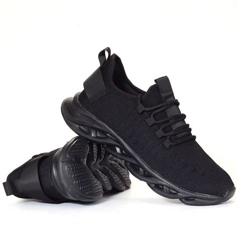 Buty Męskie Adidasy sportowe obuwie CZARNE Lekkie Cena Opinie