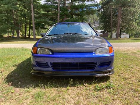 1992 Honda Civic Hatchback Blue Fwd Manual Cx For Sale