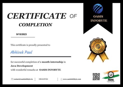 Excited To Mark The Completion Of My 1 Month Java Development