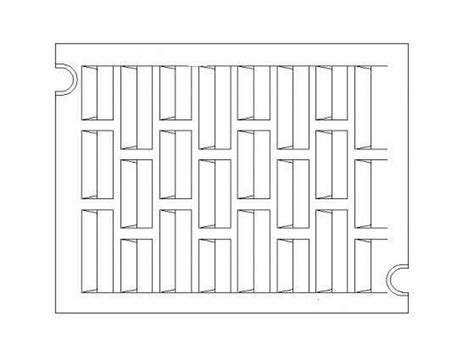 Olympic Foundry 24 X 20 In Catch Basin Vane Grate Ferguson