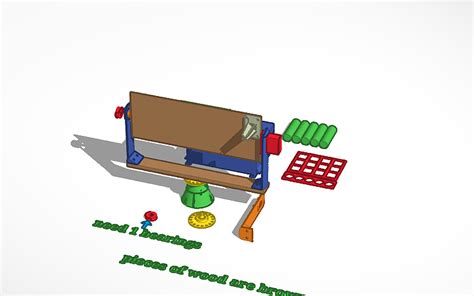 3d Design Solar Tracker Rastreador Solar Tinkercad