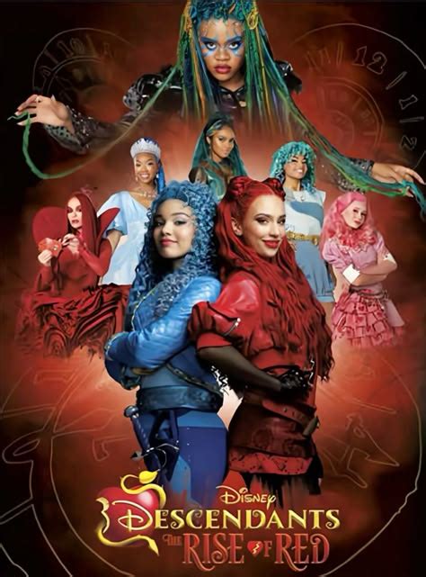 Pin De Alejandra Em Descendants Rose Of Red Bolo Descendentes
