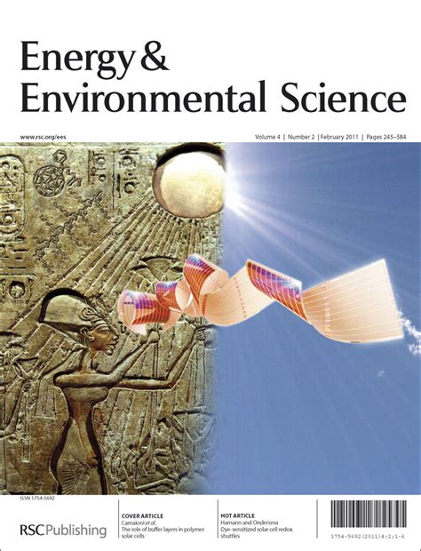 Energy And Environmental Science Issue 2 Now Online Ees Blog