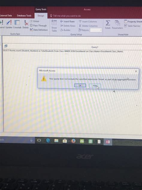 Solved Query Tools Access External Data Database Tools