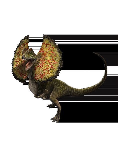 Dilophosaurus Jurassic Park Spillet Famosa Softies Jurassic World