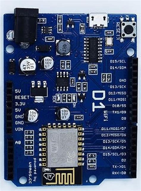 Wemos D1 Ch340 Wifi Development Board Esp8266 Esp 12e Uno Arduino
