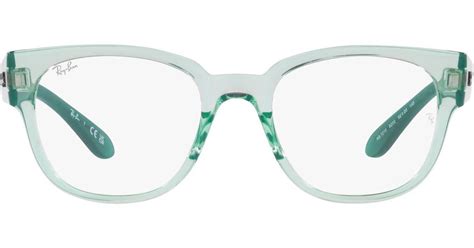 Ray Ban Rx7210 Square Prescription Eyewear Frames In Black Lyst