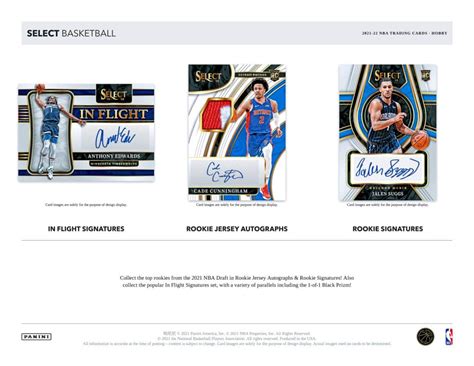 Panini Select NBA Basketball Cards