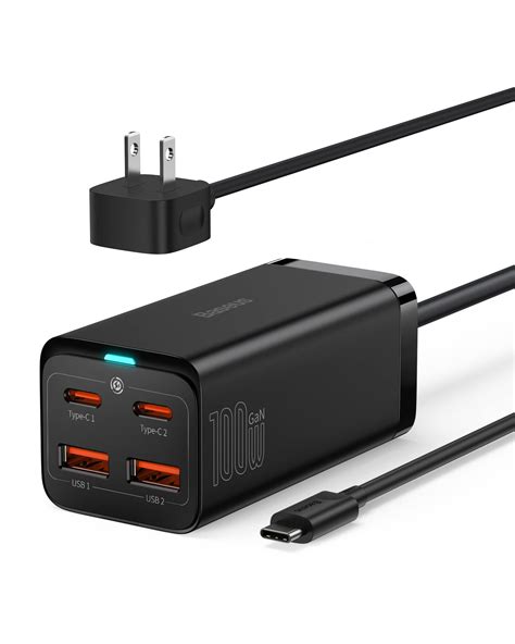 Usb C Charger Baseus 100w Pd Gan3 Fast Wall Charger