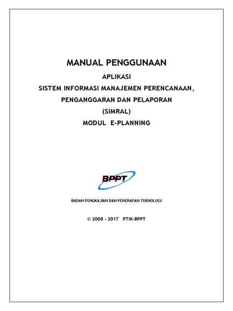 Manual Simral 2017 Eplanning Draft I Pdf