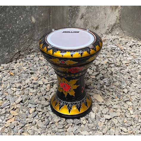 Jual Darbuka Dumbuk Batu Mini Mainan Anak Ukuran 6 Inch Trumbuk Hadroh