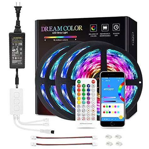 Btf Lighting Chasing Effect Ws2811 Ic Led Strip Light With Bluetooth