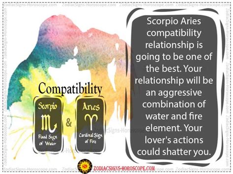 Scorpio And Aries Compatibility Love Life Trust And Patibility