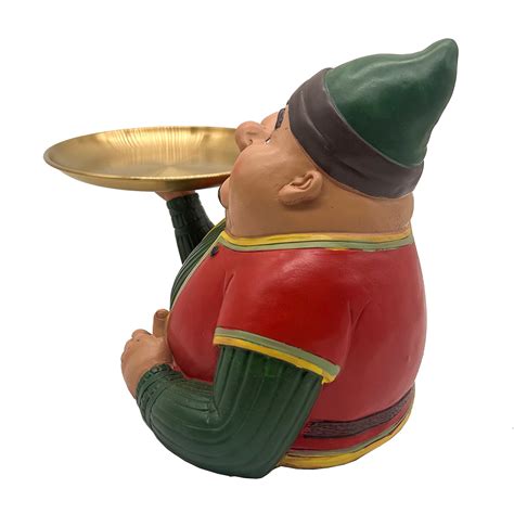 Fananees Characters Fat Lovable Man Holding Presenting Plate Bazarkom