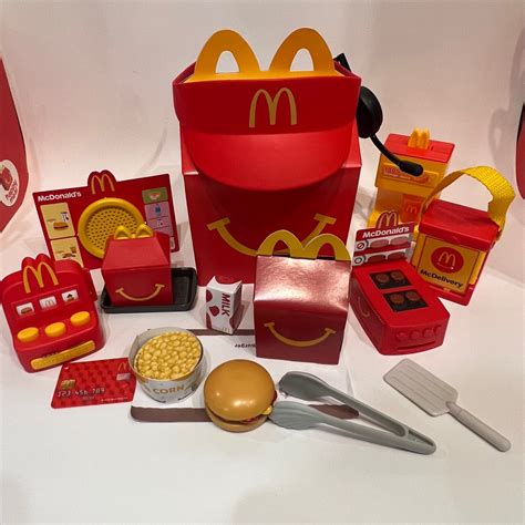 Mcdonalds Playset Happy Meal Toys Set And Individual Hobbies And Toys