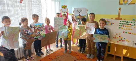 Екипен проект на родители и деца от четвърта група Ежковци на тема