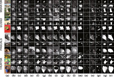 Visual Comparisons Of The Saliency Maps On Four Datasets A Input
