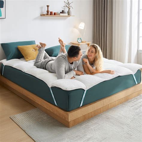 Linsy Living Warm Mattress Topper Full Sizemattress Pad Cover Plush