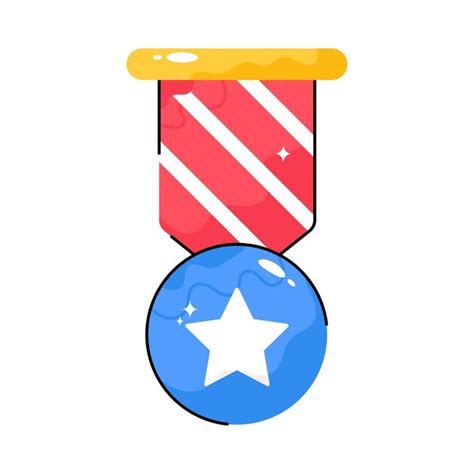 Premium Vector Award Doodle Vector Outline Icon Eps 10 File