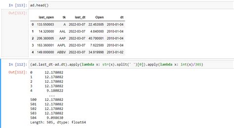 python calculate datetime difference in years months etc in a new pandas dataframe column