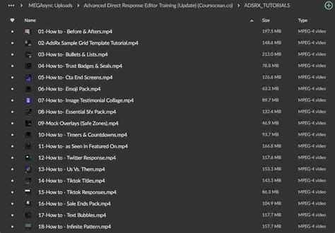 Advanced Direct Response Editor Training Update Coursocean