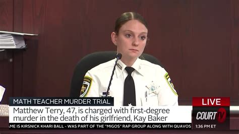 Math Teacher Murder Trial Sheriffs Deputy Testifies Court Tv Video