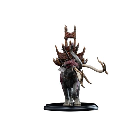The Lord Of The Rings Trilogy Mumak In Battle Miniature Statue