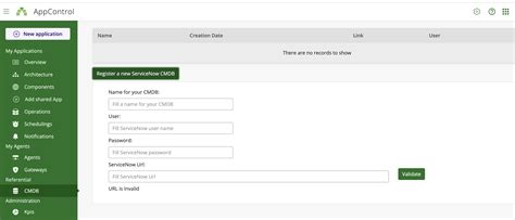 How To Integrate Appcontrol With A Servicenow Cmdb Xcomponent Appcontrol