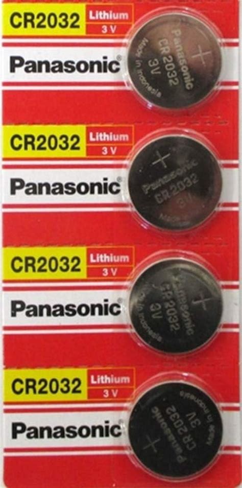 Panasonic CR2032 3V Cell Power Lithium Coin Battery (Twin Pack ...