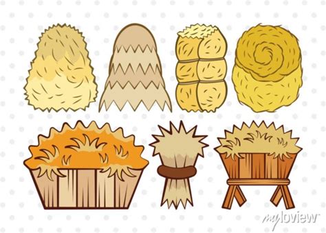 Hay Svg Cut File Haystack Svg Farm Svg Farming Svg Bundle Wall