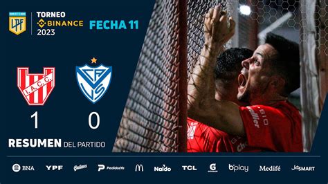 TorneoBinance 2023 Fecha 11 resumen de Instituto Vélez YouTube