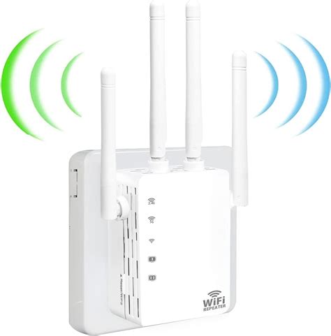 Buy WiFi Extender WiFi Booster 1200Mbps WiFi 2 4 5GHz Dual Band 9500sq Ft WiFi Signal Strong