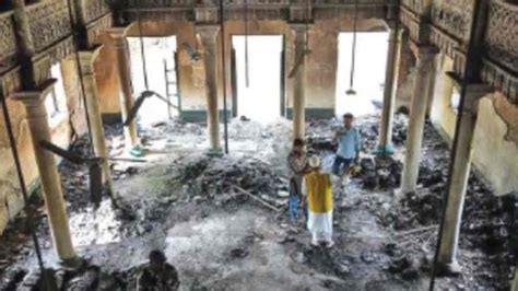 Ram Navami Ram Navami Violence 113 Year Old Library Torched In Bihar