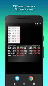 Stocks Widget Open Source Apps On Google Play