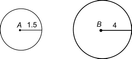 Find The Scale Factor From Circle A To Circle B Find The Scale