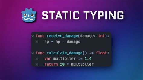 2 Static Typing In Gdscript