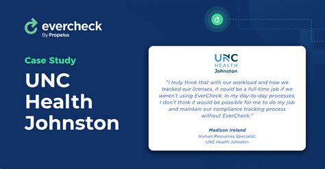 Case Study Unc Health Johnston And Evercheck