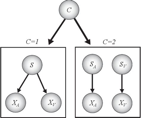 figure 1 from comparing bayesian models for multisensory cue