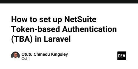 Codingcatdev On Linkedin How To Set Up Netsuite Token Based