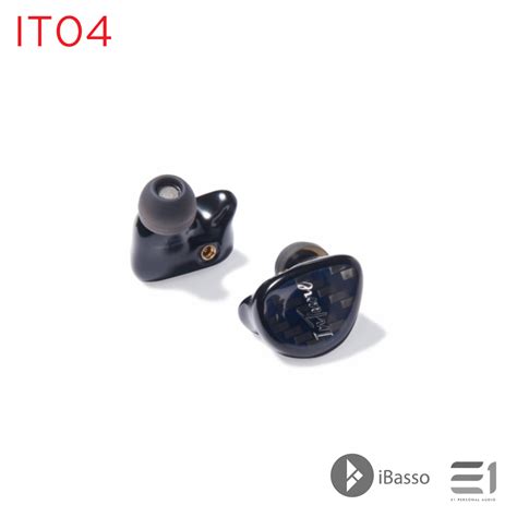 iBasso IT04 IN-EAR EARPHONES – E1 Personal Audio Singapore