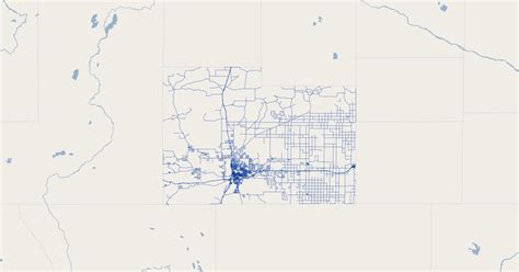 Laramie County Wyoming Streets Koordinates